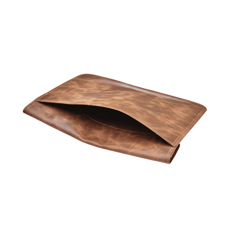 Funda notebook de cuero. Hecha a mano. Regalo personalizado – Cupertino